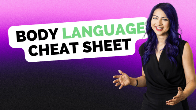 Body Language Cheatsheet - Speak as a Leader Body Language Cheatsheet - Speak as a Leader