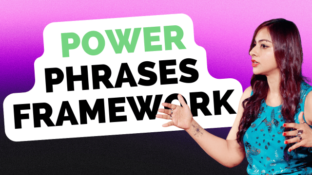 Power Phrases Framework - Speak as a Leader