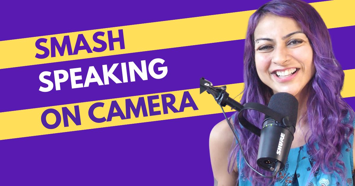 How to SMASH speaking on camera - Speak as a Leader